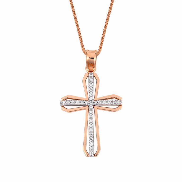 Χρυσοί Σταυροί Γυναικείοι | 100+ Σχέδια - Jewelor
